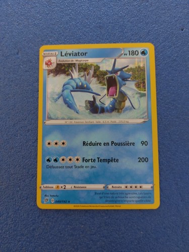 Carte Card pokémon pokemon Leviator 040 192 Holo | eBay