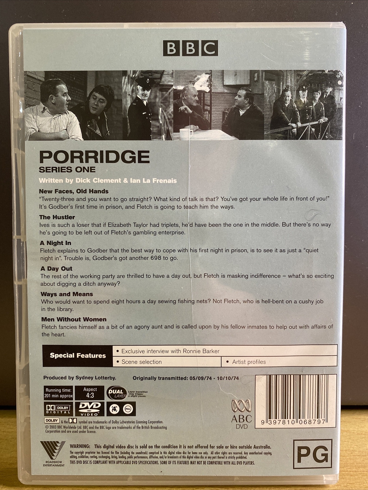 Porridge : Series 1 (DVD, 1974) 9397810068797 | eBay