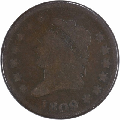 1809 Large Cent G Uncertified #103 | eBay