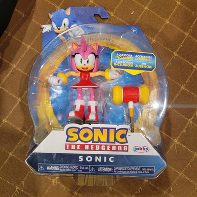 MISS PRINT ERROR Jakks Pacific Sonic The Hedgehog 4" Amy Figure with ...