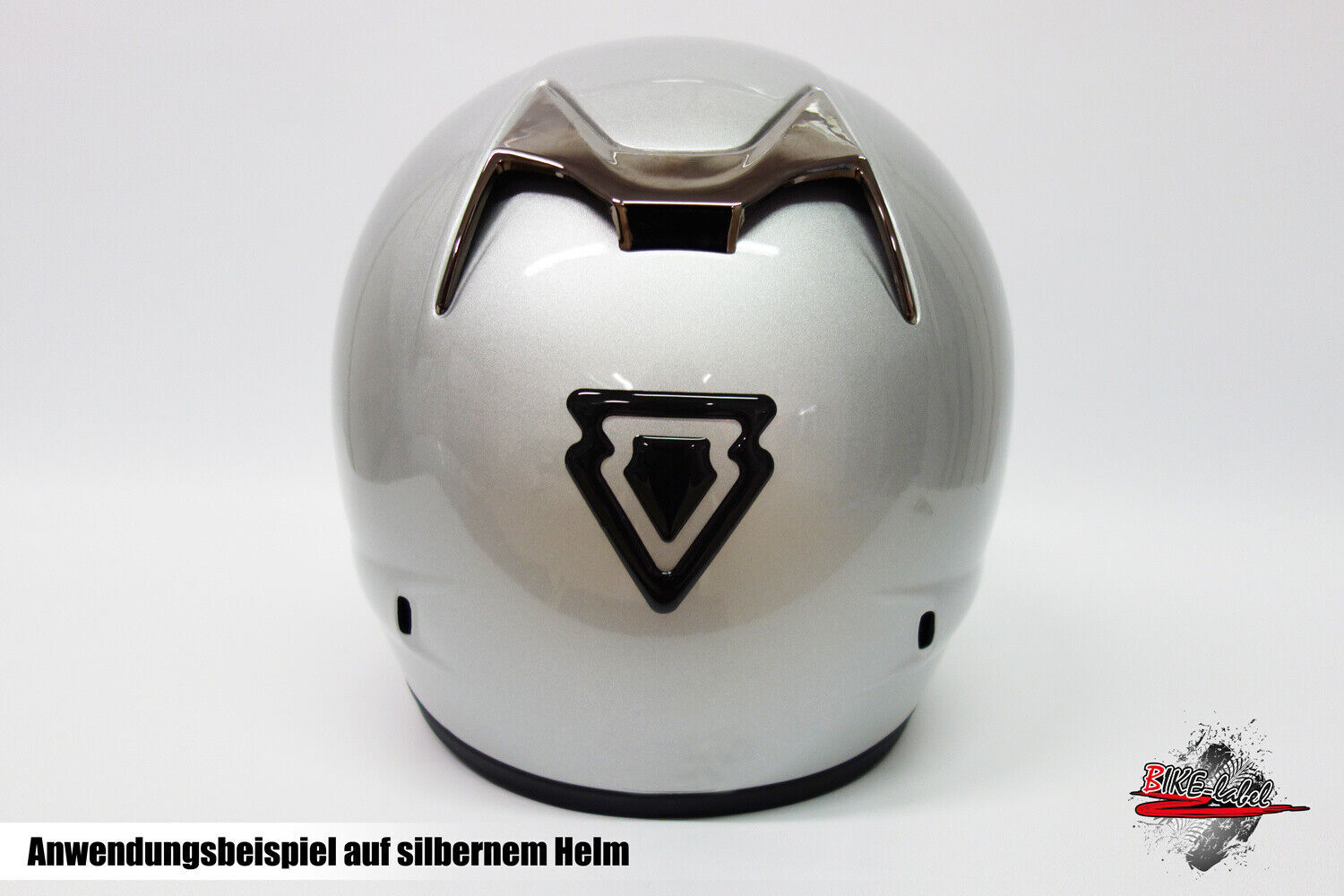 Motorcycle helmet protector 3D sticker sticker reflex black safety at ...