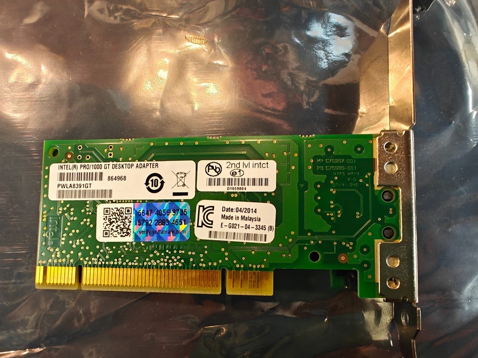 Expansion Card Lot (ATi Rage Ultra AGP, Intel 1Gbps PCI NIC, USRobotics ...