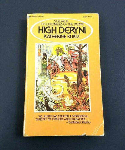 High Deryni by KATHERINE KURTZ - Volume 3 - Vintage Ballantine ...