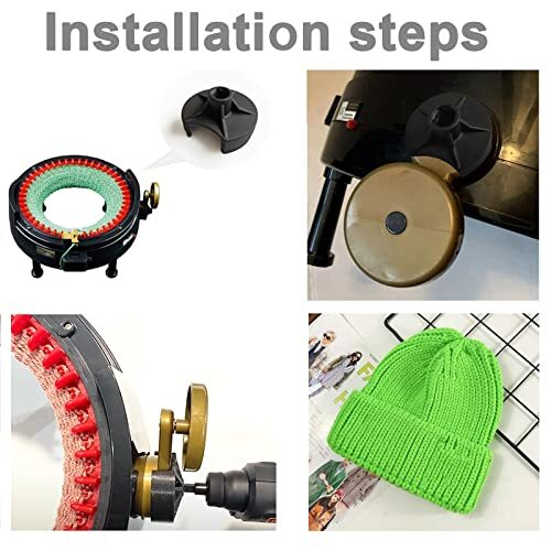 Addi Knitting Machine Adapter with Hex Bit Power Screwdriver Attachment ...