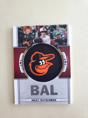 2023 Topps Series 1 Adley Rutschman Rookie Commemorative Team Logo ...