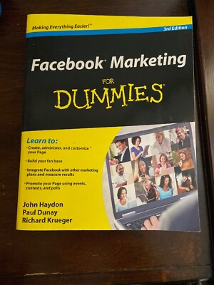 Facebook Marketing For Dummies by Haydon John|Dunay Paul|Krueger ...