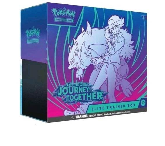 2x Pokémon Journey Together Standard ETB *PRE-ORDER* (Factory Sealed ...