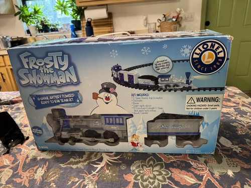 Lionel G Scale Frosty The Snowman Battery Operated Train Set W/remote ...