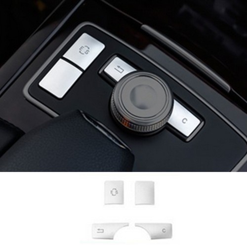 Car Center Console ES Button Cover Trim For Mercedes Benz E Class W212 ...