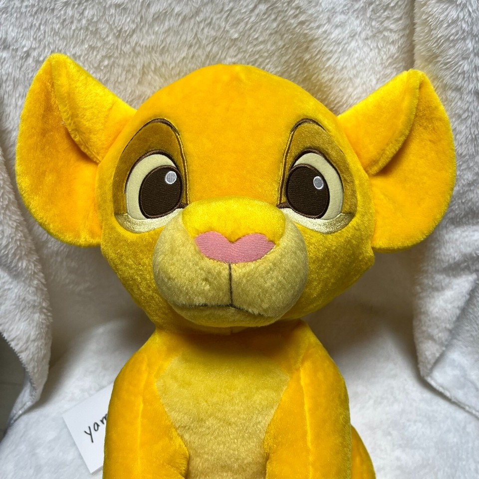 Disney SEGA Lion King Baby Simba Giga Jumbo Plush Toy Big Size Japan ...