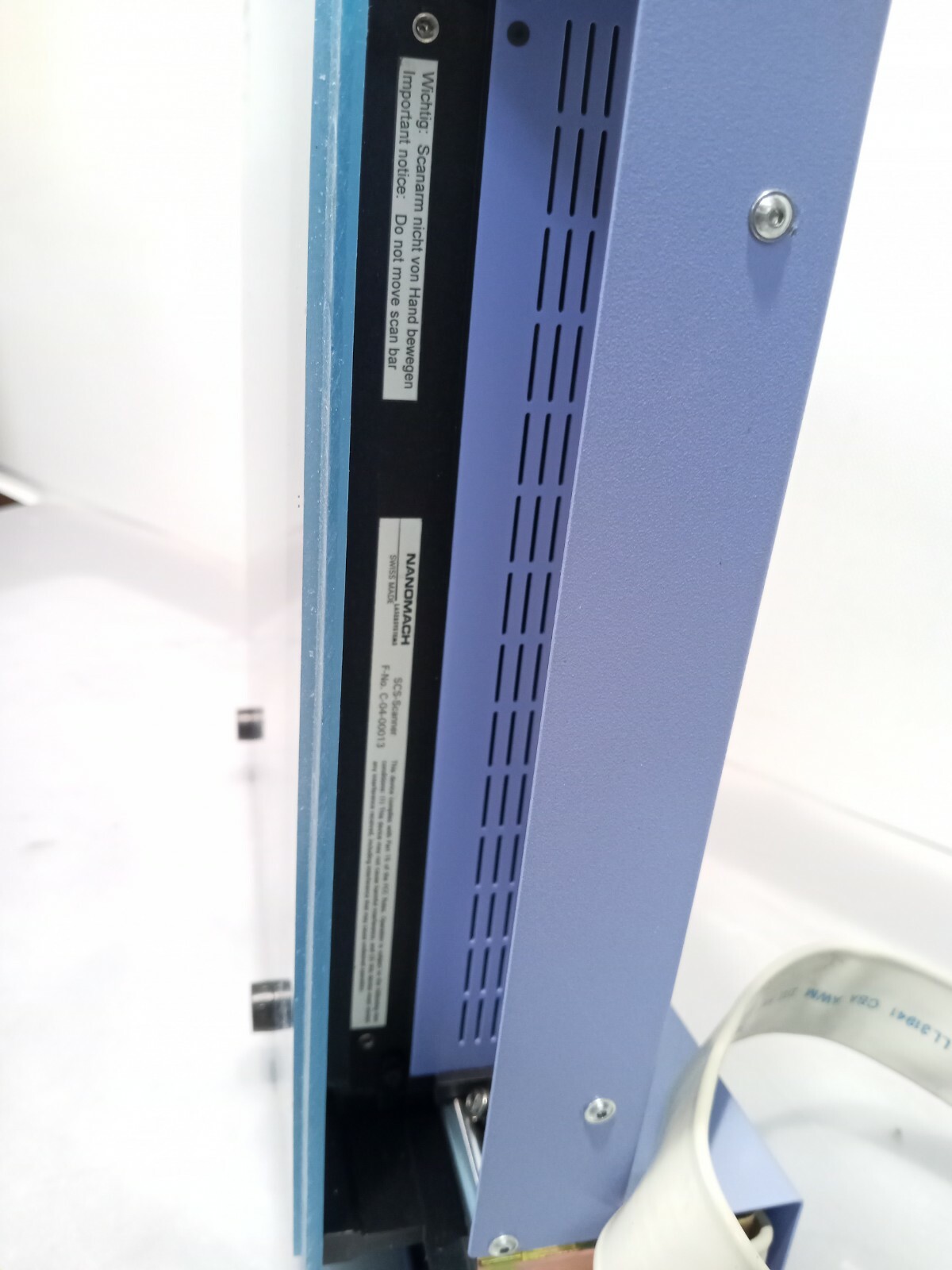 Nanomach ScreenScan SCS Scanner Microfiche SCSI Screen mount with SCSI ...