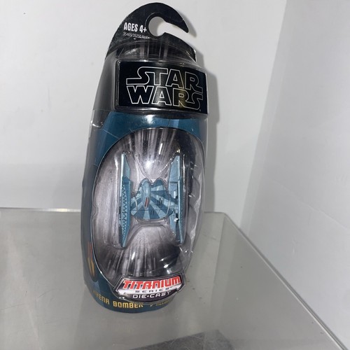 Hasbro Star Wars Titanium Hyena Bomber Die Cast Micro Machines Galoob ...