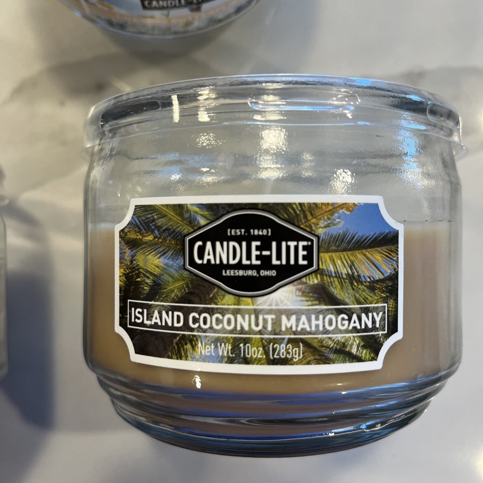 Candle-Lite Chasing Butterflies, Cabin Retreat, Island Coconut 3 Pack 10 Oz NEW | eBay