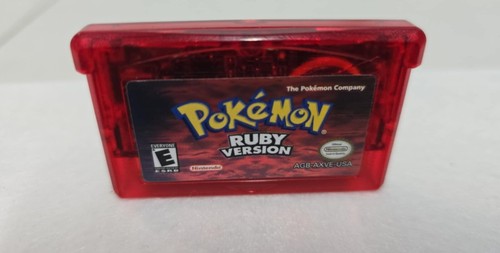 Pokemon: Ruby Version (Game Boy Advance, 2003) Authentic - Tested -new ...