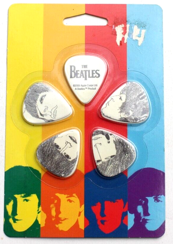 SEALED 10 Pkg The Beatles Revolver Classic Rock Band Guitar Picks Pick ...