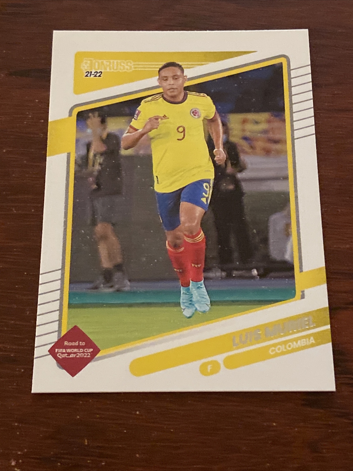 2021-22 Panini Donruss Soccer Road To Qatar #30 Luis Muriel Colombia ...