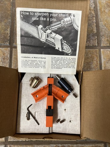 Vintage Pro Sharpener Chainsaw Sharpening Tool | eBay
