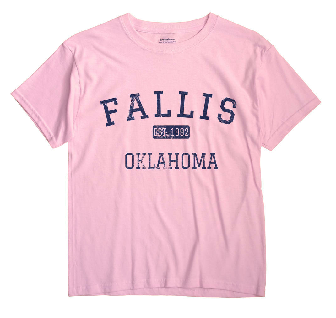 Fallis Oklahoma OK T-Shirt EST | eBay