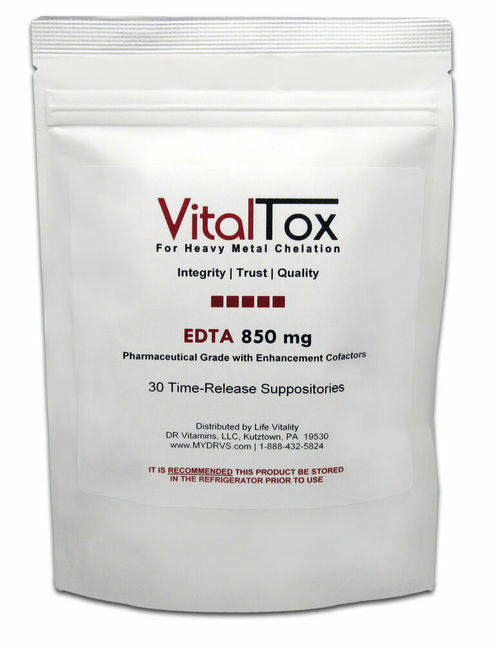 VitalTox dmsA Chelation Detoxification From Metals 260mg 25 ...