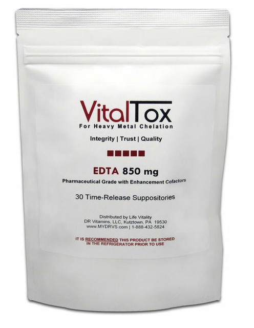 VitalTox dmsA Chelation Detoxification From Metals 260mg 25 ...