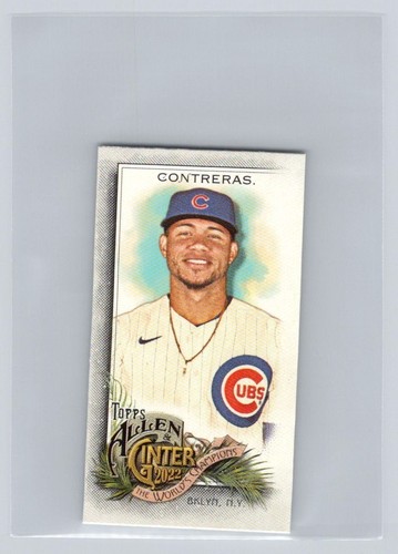 2022 Topps Allen & Ginter Mini #84 Willson Contreras Baseball Card ...