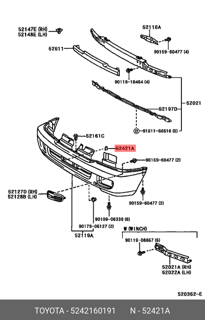 toyota 5242160191 online kaufen | eBay