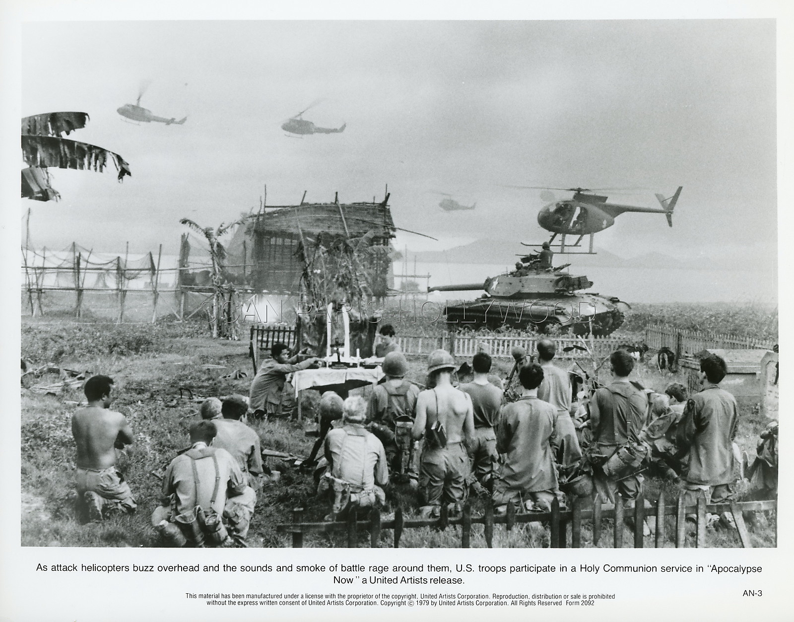 HUEY HELICOPTERS F.F. COPPOLA APOCALYPSE NOW 1979 VINTAGE PHOTO ...