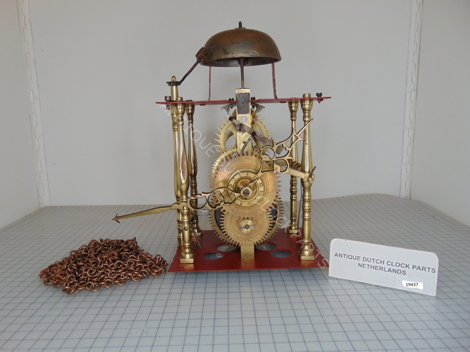 OVERHAULED MID 1800S DUTCH FRIESIAN TAIL CLOCKWORK SMALL! | eBay