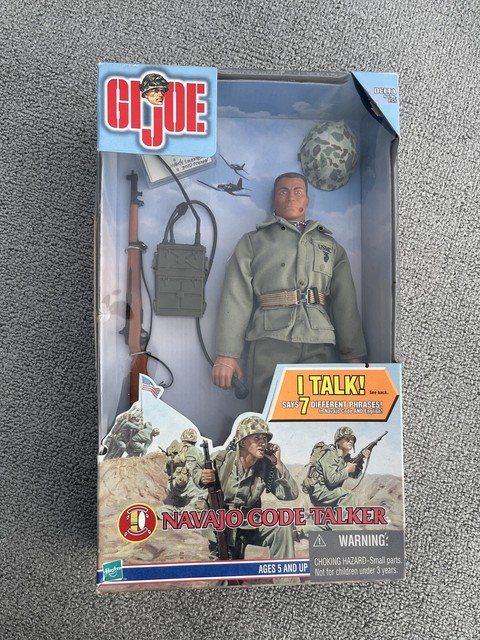 Hasbro Gi Joe 12" Talking Navajo Code Talker Action Figure for sale ...