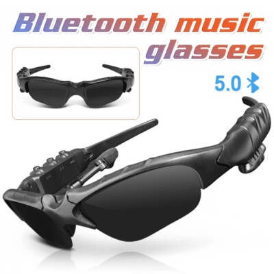 Smart Wireless Bluetooth Sunglasses Smart Glasses Headset Stereo ...
