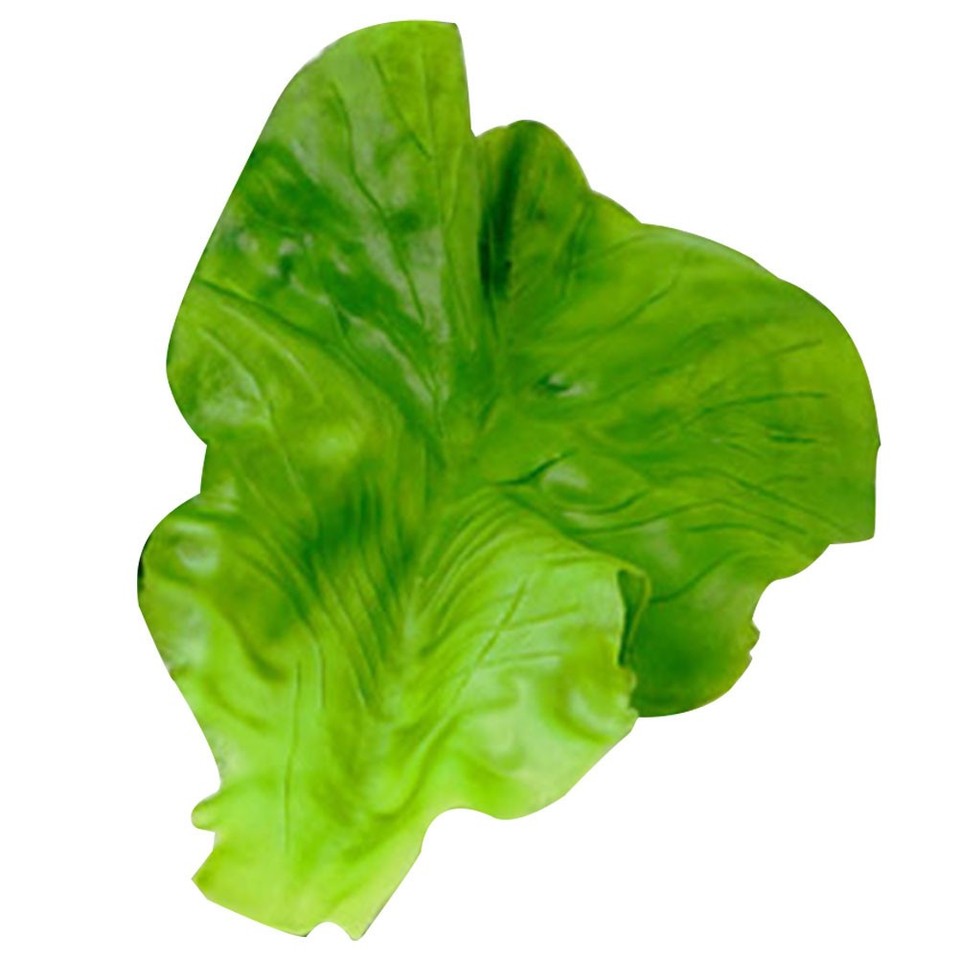 Simulated Lettuce Leaf Decor Simulation Vegetables Restaurant Props ...