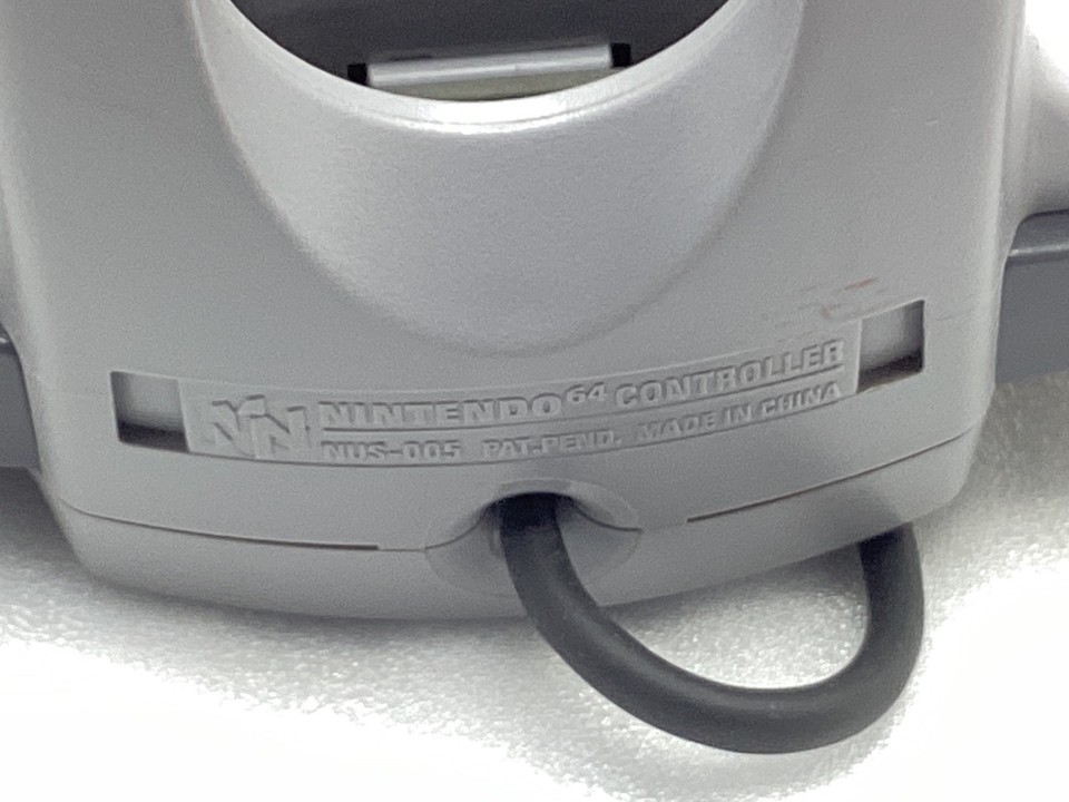 One Nintendo 64 Authentic Gray Controller -Clean-Tested and Working | eBay