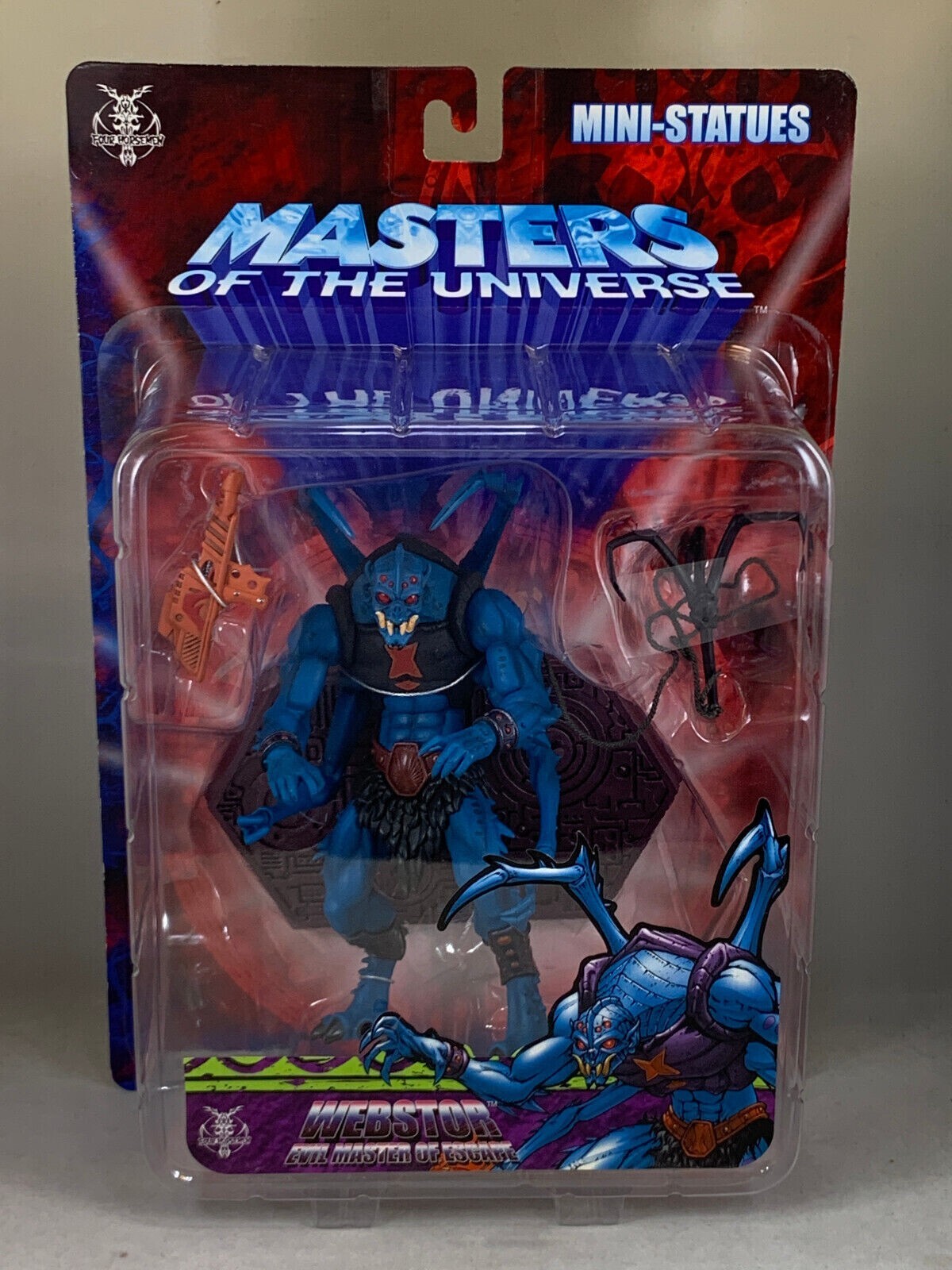 MOTU Webstor NECA Statue 200x Masters of The Universe He-man Staction ...
