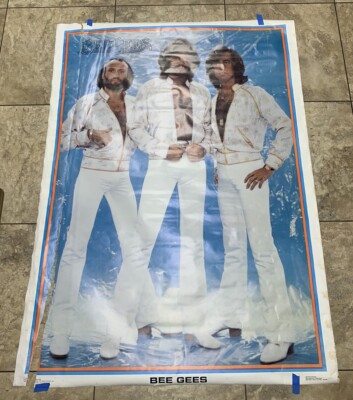 The Bee Gees Vintage Poster 1978 ORIGINAL LARGE 42" x 58" #230 READ | eBay