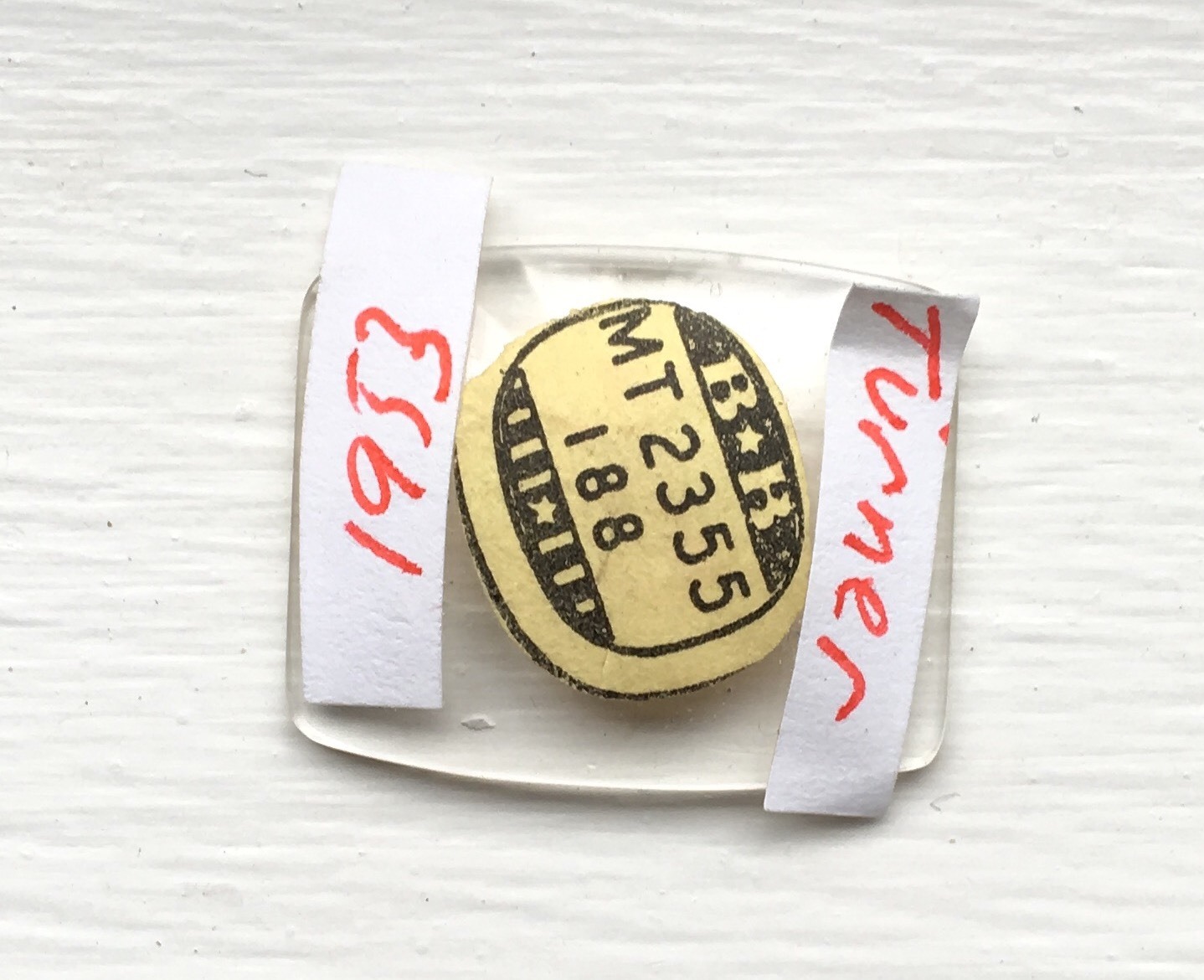 NOS Vintage 1953 Hamilton Turner Watch Glass Crystal | eBay