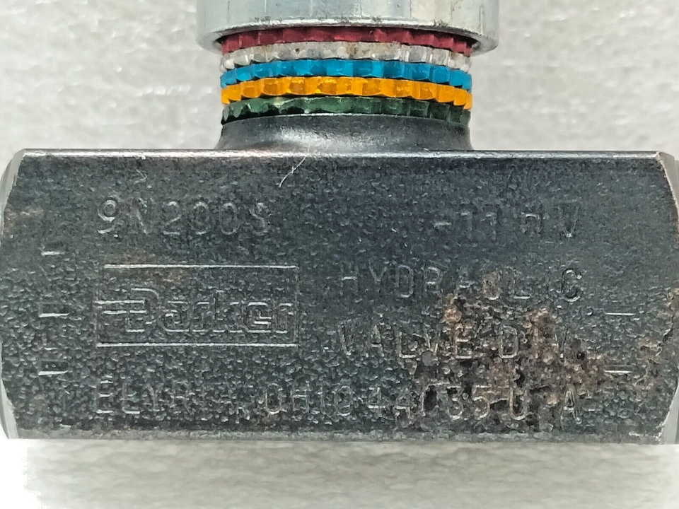 PARKER 9N200S-11HV COLORFLOW IN-LINE NEEDLE VALVE 5000 PSI 3 GPM | eBay