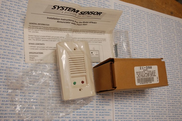 Service First System Sensor APA451 Remote Annunciator Sen00917 for sale ...