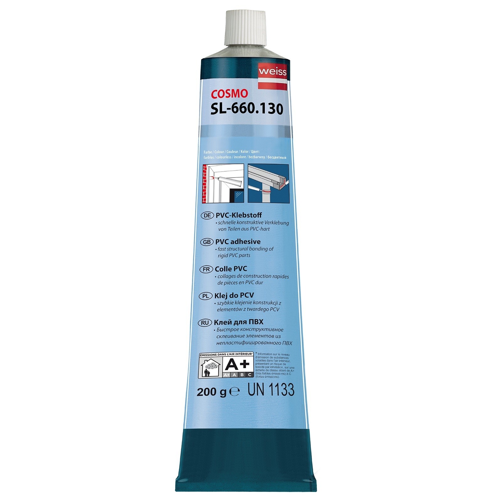 Cosmo PVC-Klebstoff PVC-Kleber Kunststoffkleber Spezialklebstoff für ...