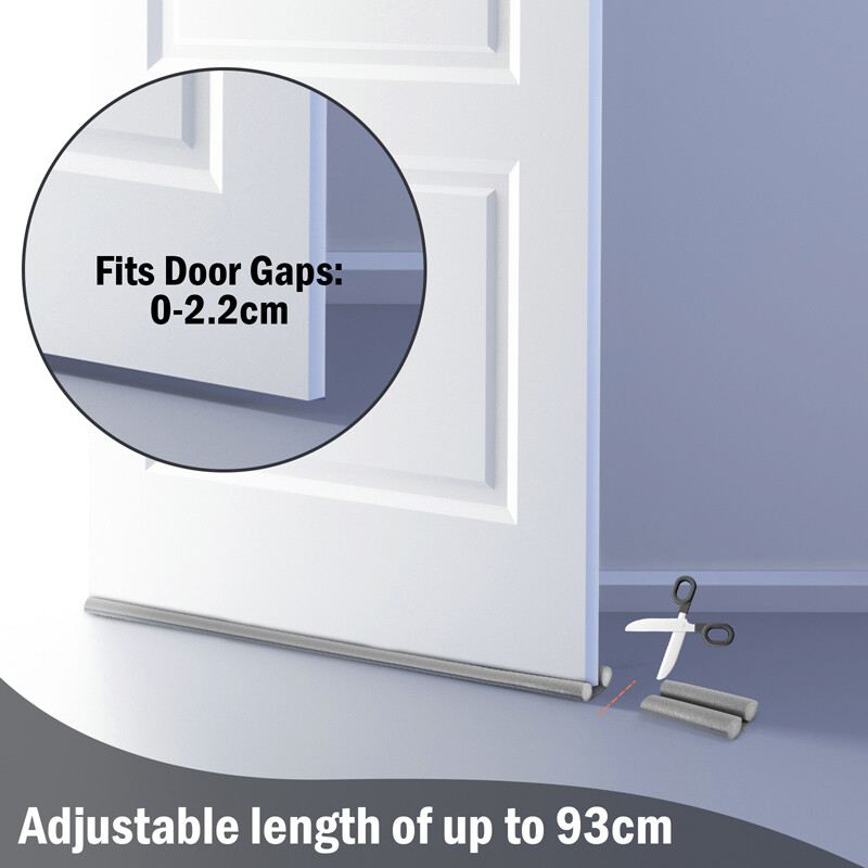 Under Door Bottom Seal Strip Stopper Soundproof Strip Blocker Door ...