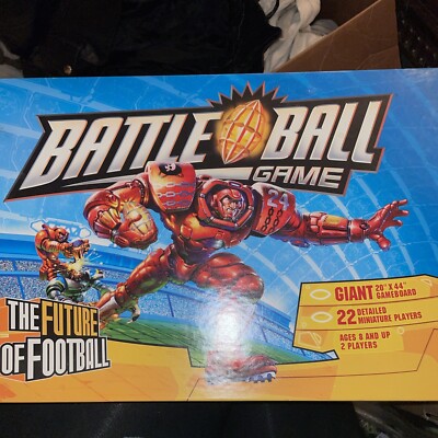 Battle Ball Board Game, Future Football, Milton Bradley, Complete, MB ...