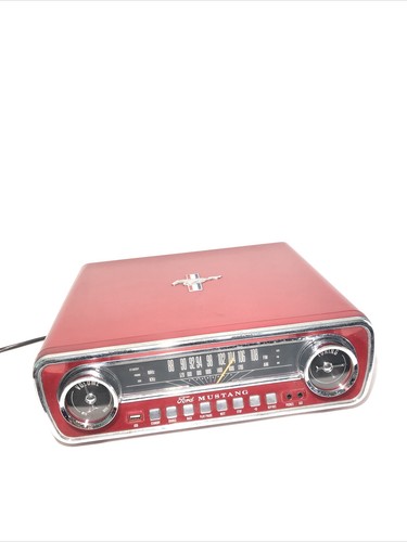 ION Mustang LP 4-in-1 Turntable Entertainment System - Red for sale ...