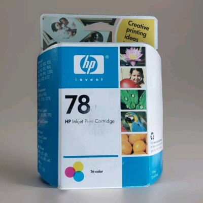 Genuine HP 78 Tri-Color Ink Cartridge Expired | eBay