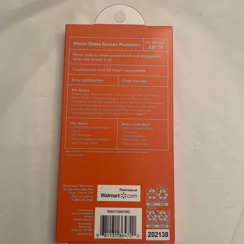 iPhone XR/11 Mirrored Screen Protector | eBay