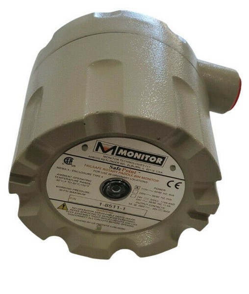 Monitor 1-8511-1 115VAC 9VA 30psi Safe Point Failsafe Rotary Paddle Bin ...