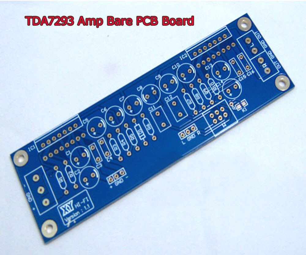 TDA7293 Amplifier Amp Audio Bare PCB Board home Audio DIY High Quality ...