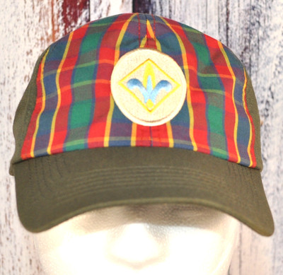 Webelos BSA Boy Scouts of America Uniform Hat Cap Medium/Large Hook and ...