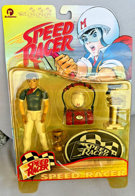 Vintage 1999 ReSaurus SPEED RACER Action Figure NEW Sealed RARE shell ...