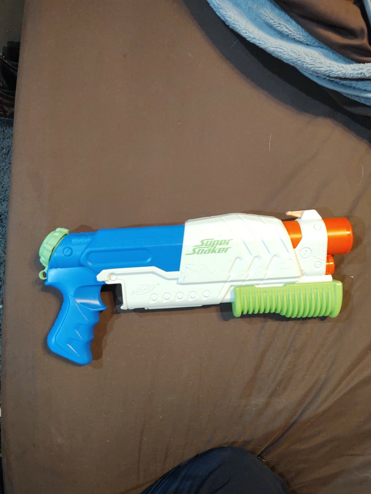 Nerf Super Soaker Scatter Blast 5 Stream Pump-Action Squirt Water Toy ...