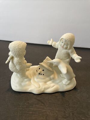 Snowbabies with Penguin and Melting Snowman Where Did It Go ? Figurine ...