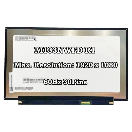 M133NWFD R1 FHD IPS Matrix 30 Pins 60Hz 13.3" 1920x1080 LCD Pantalla ...